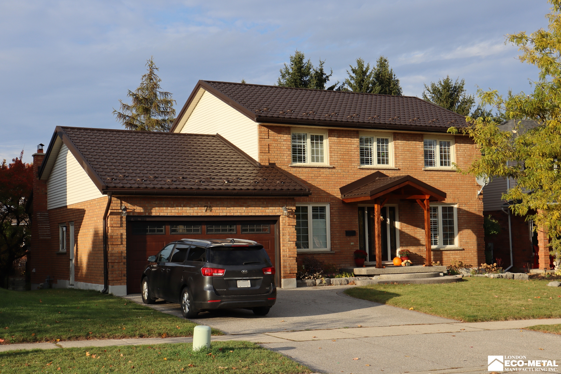 Metal (Steel & Aluminum) Roofing Photo Gallery - Eco-Metal