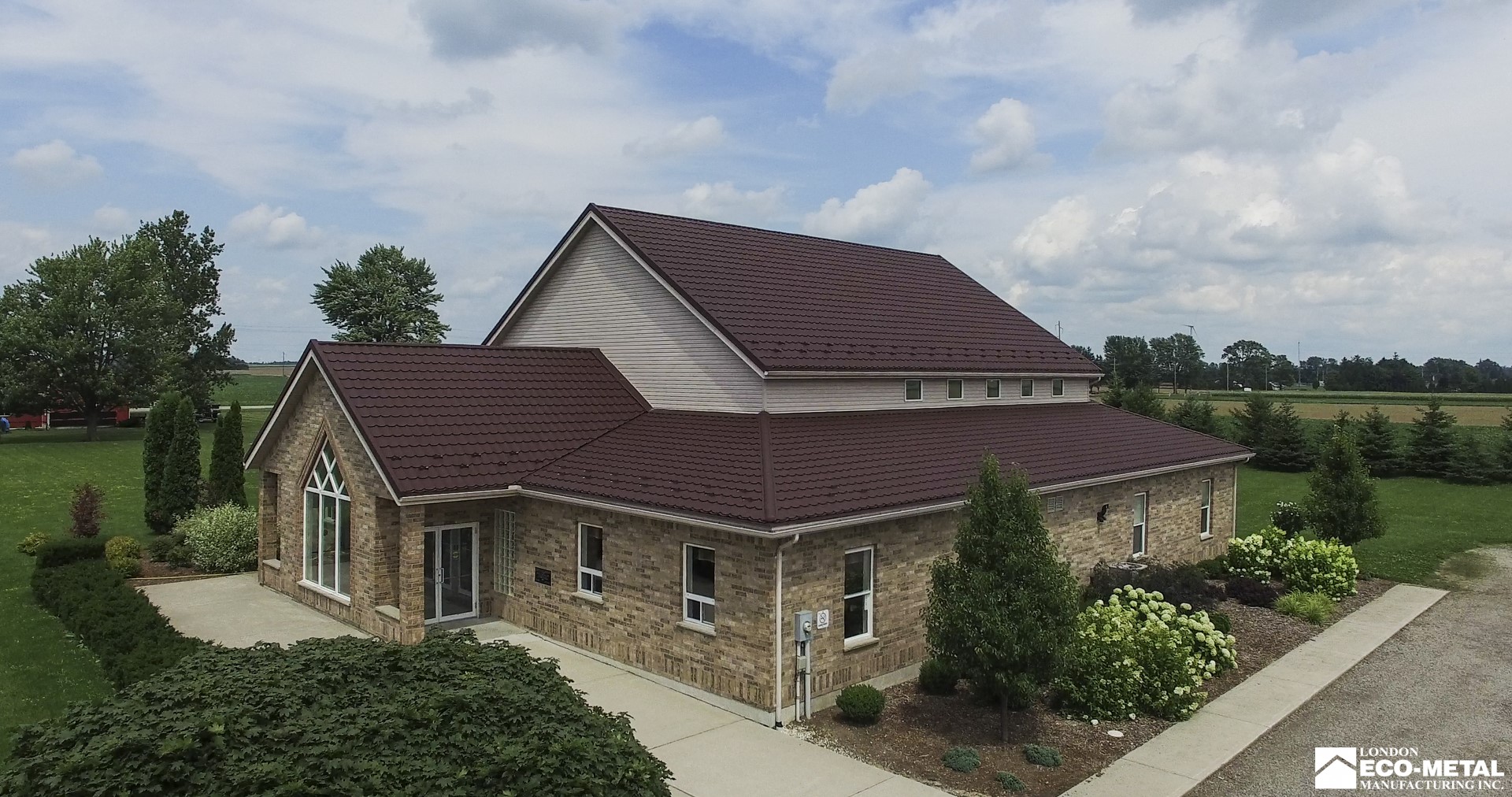 Churches Metal Roofing Photo Gallery - London Eco-Metal Manufacturing Inc.