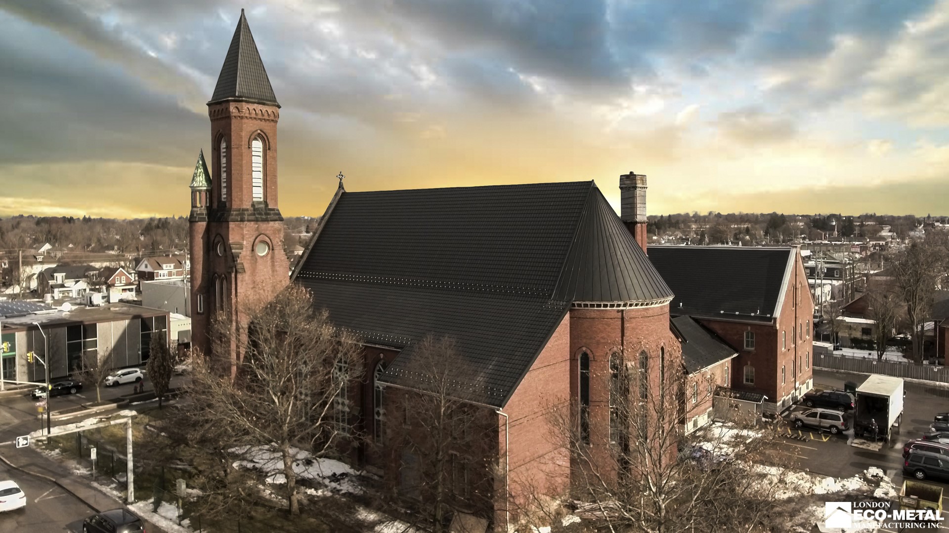 Churches Metal Roofing Photo Gallery - London Eco-Metal Manufacturing Inc.